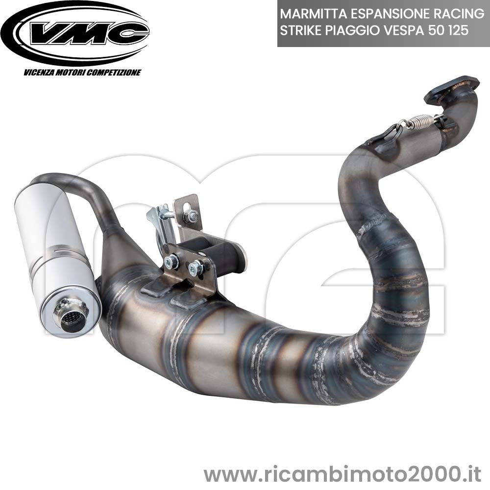 MARMITTA SCARICO ESPANSIONE RACING VMC STRIKE PIAGGIO VESPA 50 125 MARMITTA SCARICO ESPANSIONE RACING VMC STRIKE PIAGGIO VESPA 50 125