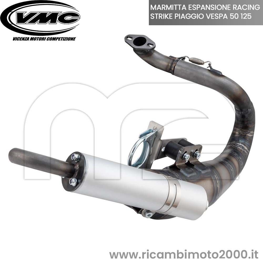 MARMITTA SCARICO ESPANSIONE RACING VMC STRIKE PIAGGIO VESPA 50 125 MARMITTA SCARICO ESPANSIONE RACING VMC STRIKE PIAGGIO VESPA 50 125
